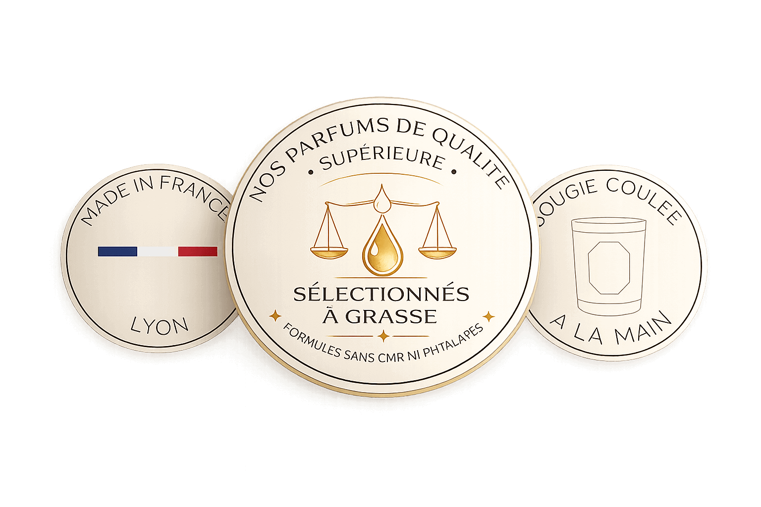 Bougie Parfumée Artisanale – Thé Vert – ideecadeau saint-valentin